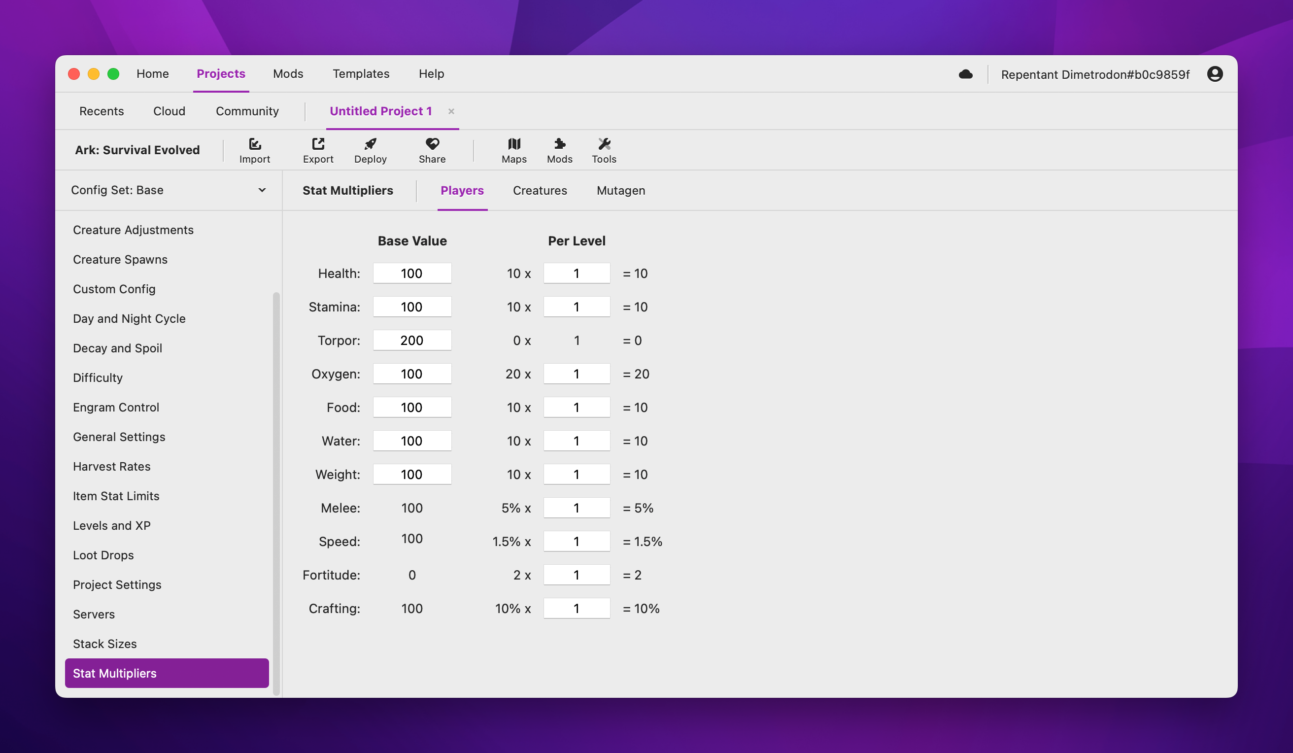 Stat Multipliers | Beacon Help