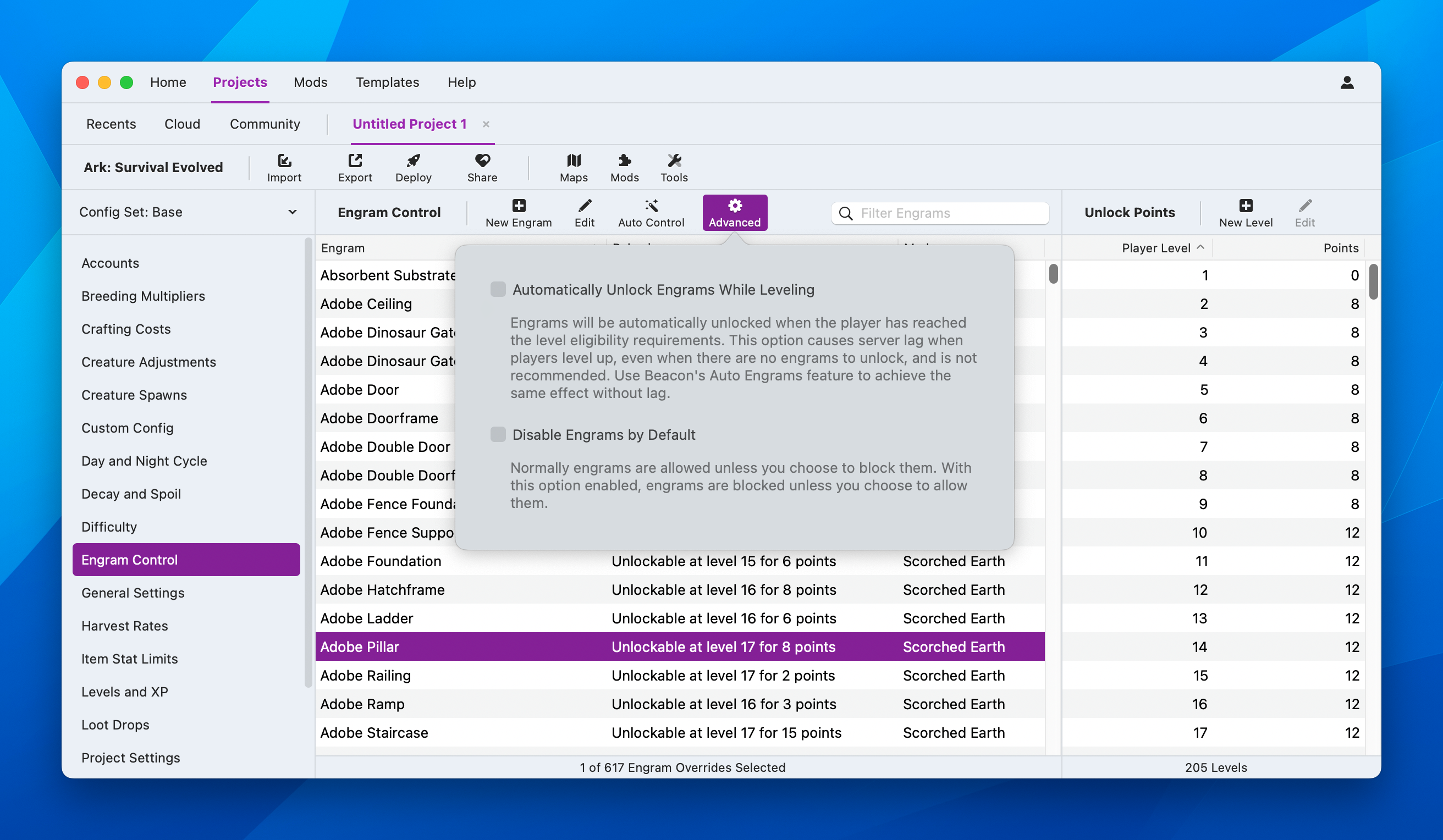 Engram Control | Beacon Help