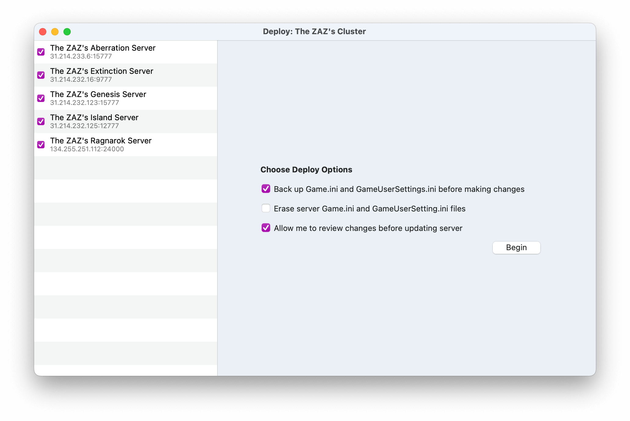 Updating Your Server With Deploy | Beacon Help Updating Your Server With Deploy | Beacon Help